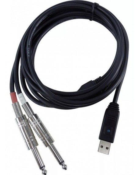 Cable Behringer Dual Plug 6,3Mm A USB