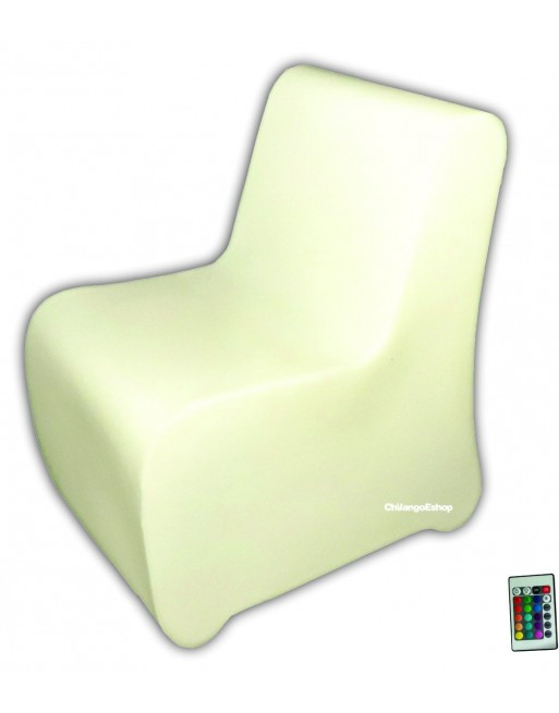 SILLON LED ILUMINADO TIPO H SALA LOUNGE NEONMANIA