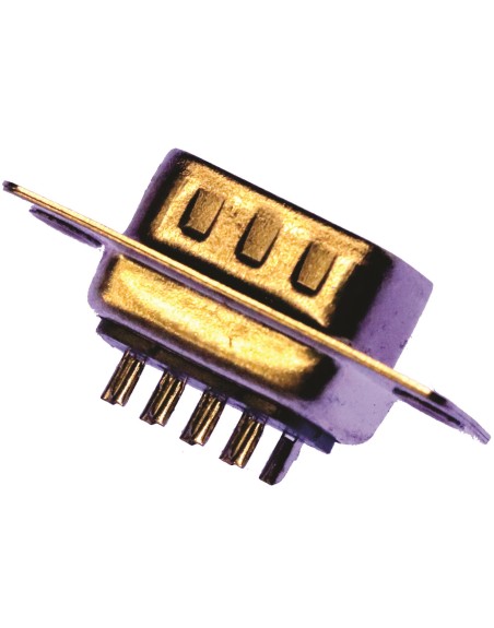 CONECTOR MACHO DB DE 9 PINES