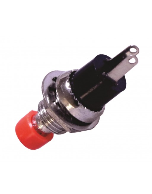 SWITCH mini normalmente abierto 3a 250v ROJO