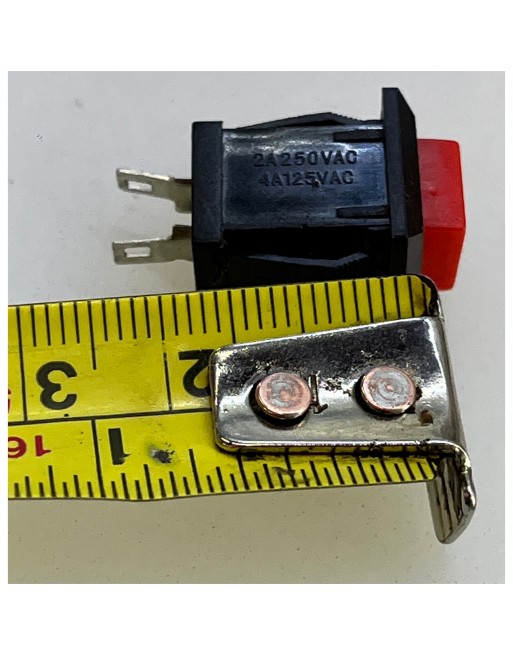 SWITCH push cuadrado mini normalmente abierto