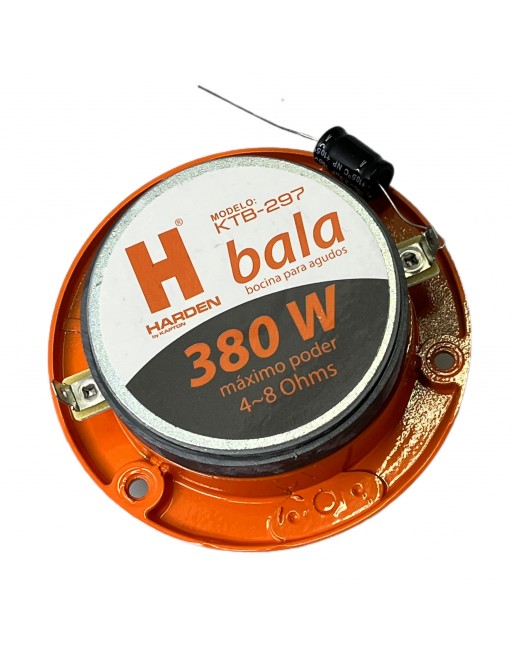 Tweeter bala titanium bobina 1,5 pulgadas naranja