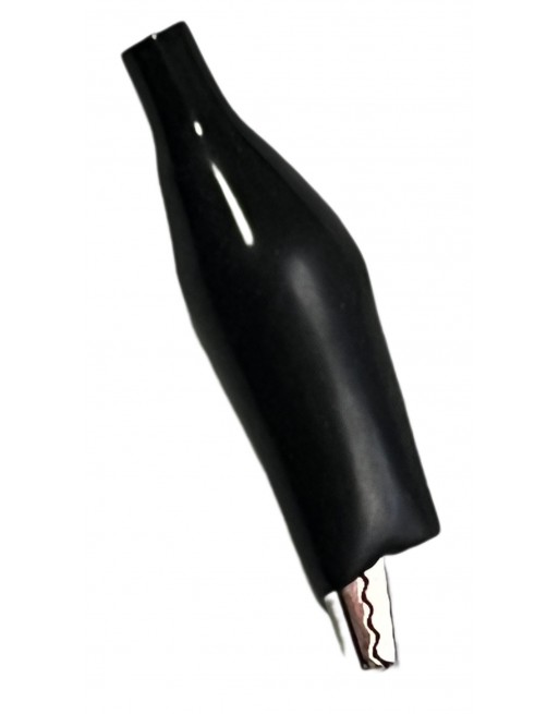 Punta De Caiman Mediano Forro Negro 4 Cm