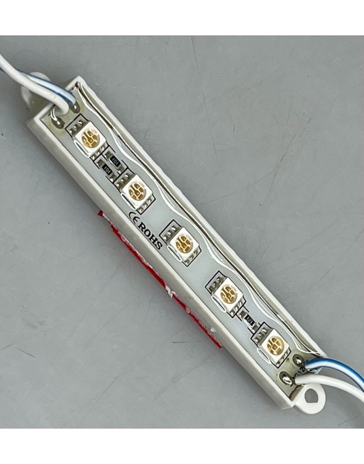 Modulo de 5 LEDs SMS 5050 AZUL Para Interiores Y Exteriores