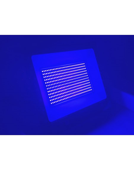 Reflector Flood Flat SMD 200w UV Luz Negra IP66