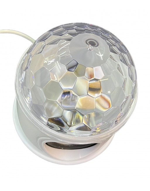 Lampara proyector luces LED RGB Bluetooth con bocina LDB-0010