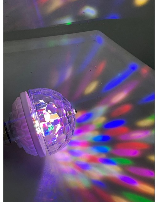 Foco Bluetooth con luces LED y bocina LDB-0009