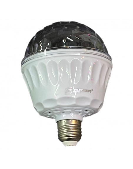 Foco Bluetooth con luces LED y bocina integrada LDB-0012