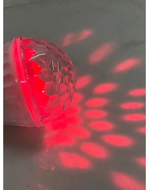 Foco Bluetooth con luces LED y bocina integrada LDB-0012