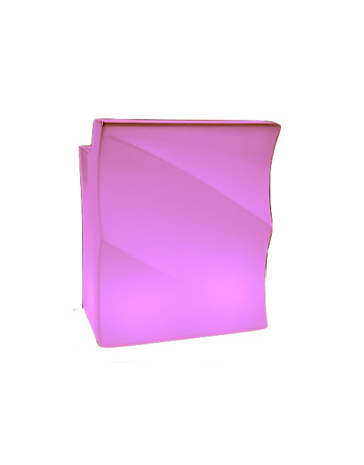 BARRAS BEBIDAS PREMIUM ILUMINADA CON HIELERA ILUMINADA