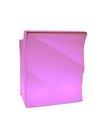 BARRAS BEBIDAS PREMIUM ILUMINADA CON HIELERA ILUMINADA