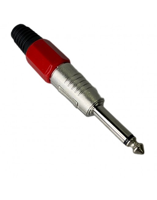PLUG CONECTOR TRS 6,3MM CON RESORTE