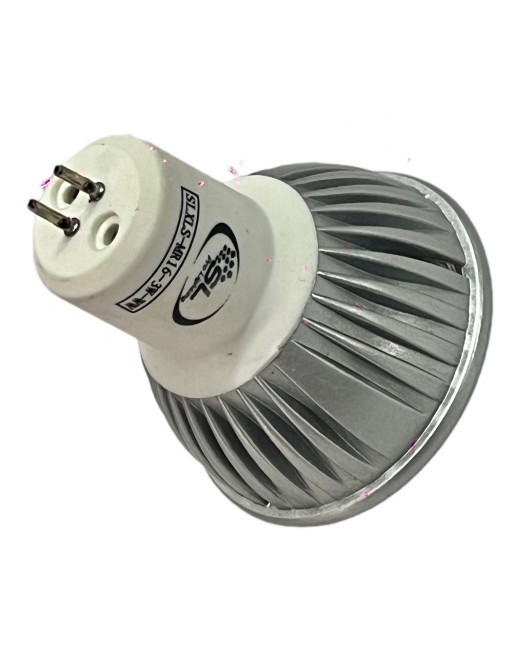 Foco 3 Leds SL 3w Mr16 Luz Blanca Calido