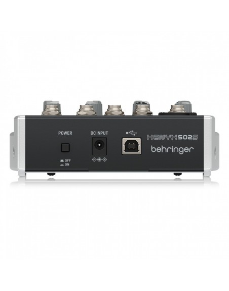 Mezcladora Behringer 502s pasiva Analógico Interfaz USB Para Streaming