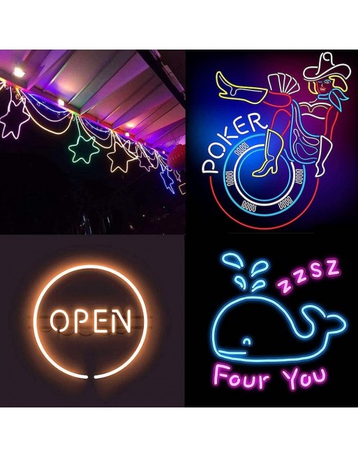 Rollo Led Neon Flex Azul 5Mt 120Led 12v