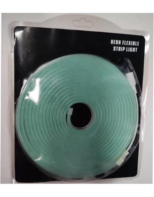 Rollo Led Neon Flex Azul Hielo 5Mt 120Led 12v