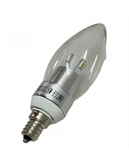 Foco Led Tipo Vela E12 3.5w Blanco Frio