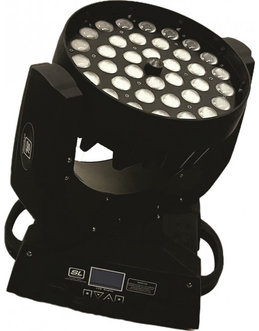 Case 2 Cabezas Wash 360 36 Leds De 10W