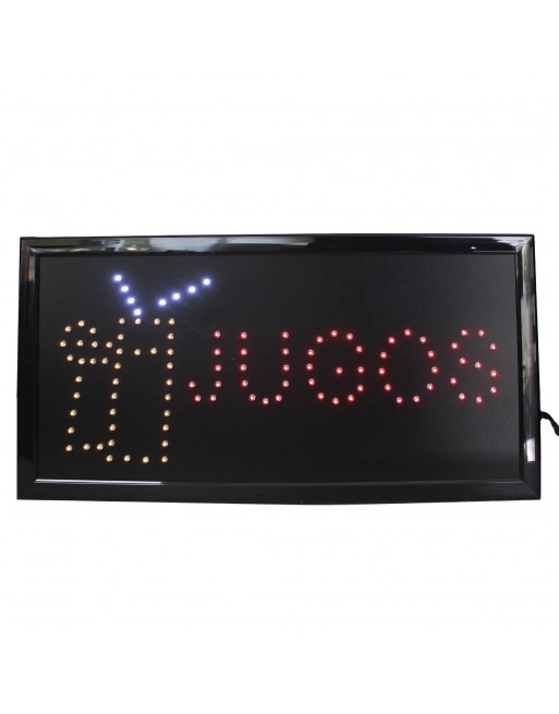 Anuncio Luminoso Vintage Led JUGOS