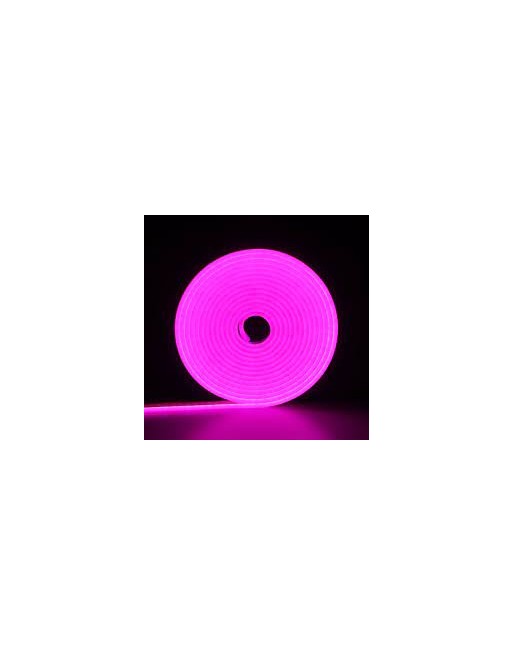 Rollo Led Neon Flex Morado Pupura 5Mt 120Led 12v