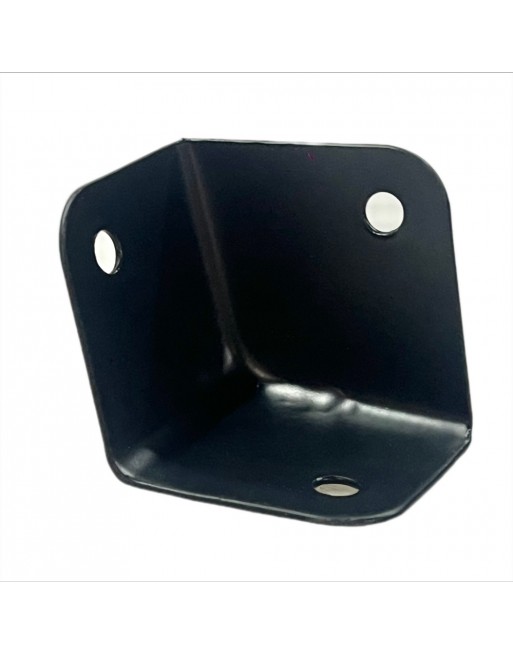Esquinero Metal Angulo 20grados 3 x 3 x 3.3Cm Negro Bafle