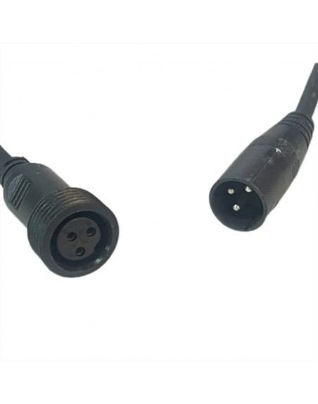 Cable DMX Ip65 Para exterior Macho 60cm