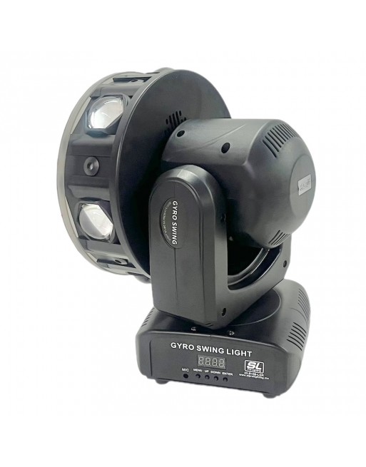 Luz Disco Gyro Swing Led beam laser wash