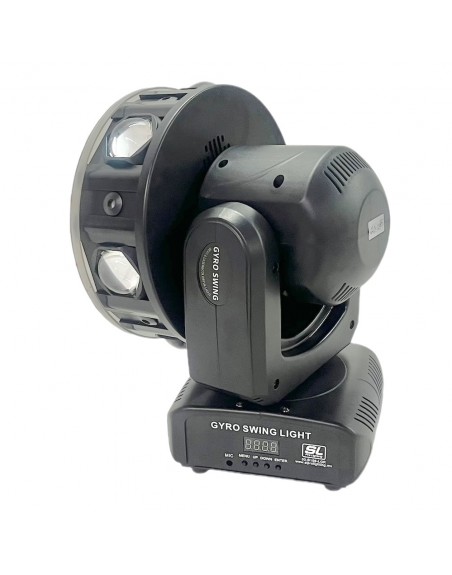 Luz Disco Gyro Swing Led beam laser wash