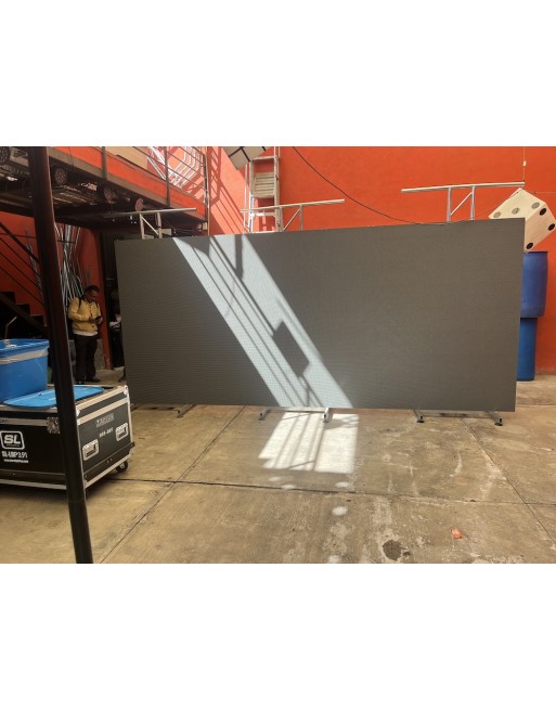 Pantalla LED exterior 3x3 metros pitch 3.9 con 18 Modulos .50 X 1 LINSN ...