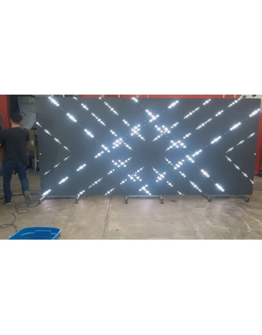 Pantalla LED exterior 3x3 metros pitch 3.9 con 18 Modulos .50 X 1 LINSN ...