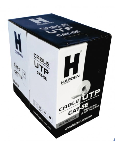 Cable Para Red Cat 5E Utp Rollo 305 Metros 100% Cobre