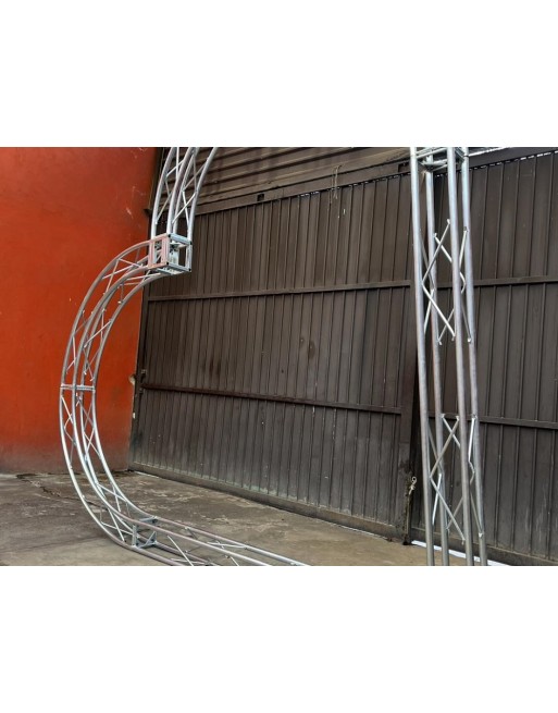 Estructura Corazon estructuras de 2 metros 20 X 20 Color Galvanizado Gris