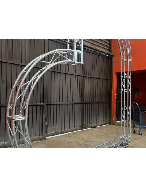 Estructura Corazon estructuras de 2 metros 20 X 20 Color Galvanizado Gris