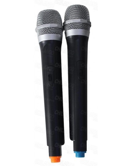 Sistema De Microfonos Inalambricos Dinamicos VHF 490-476